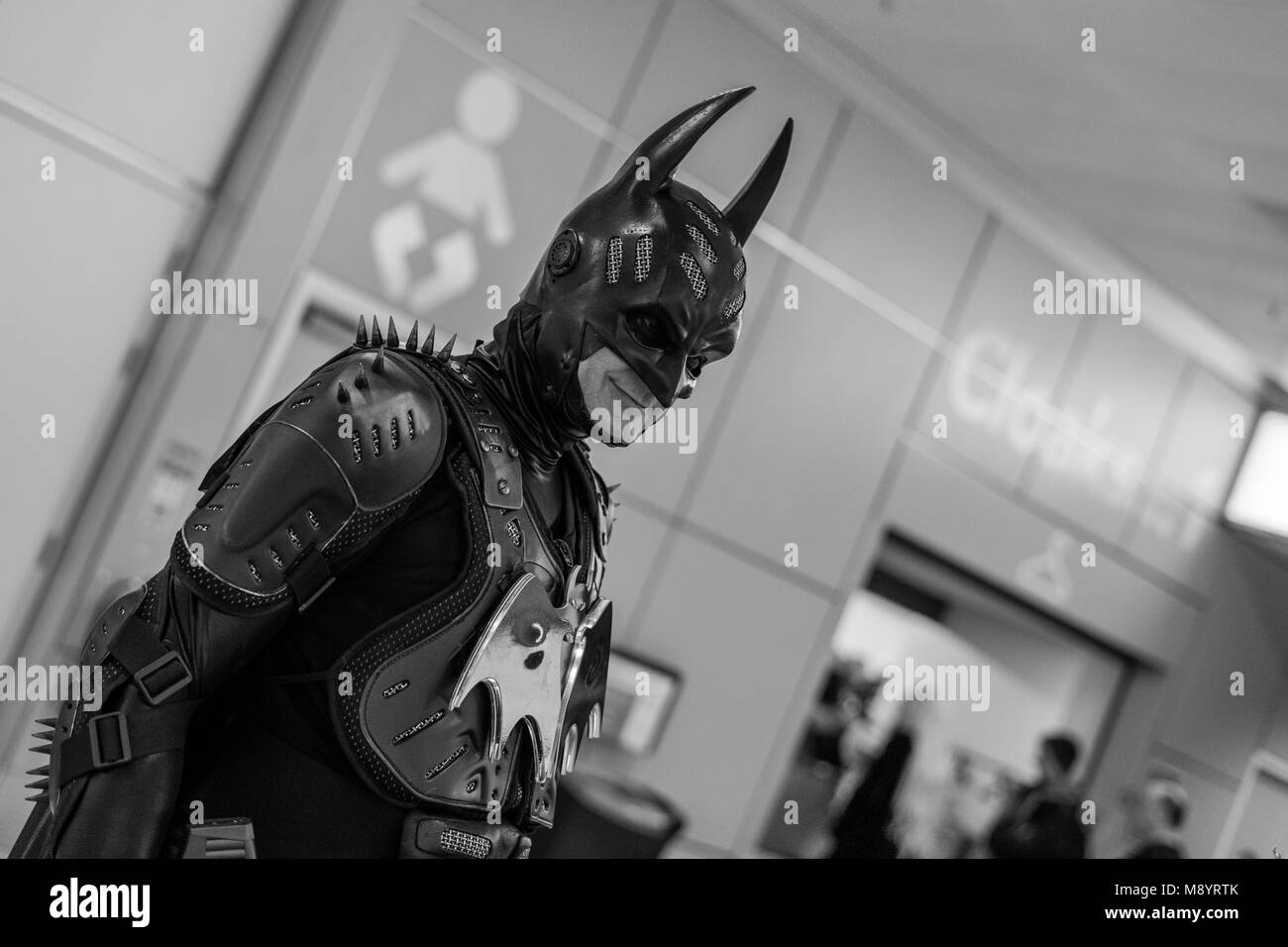 MCM Comic Con Birmingham March 2018 Stock Photo - Alamy
