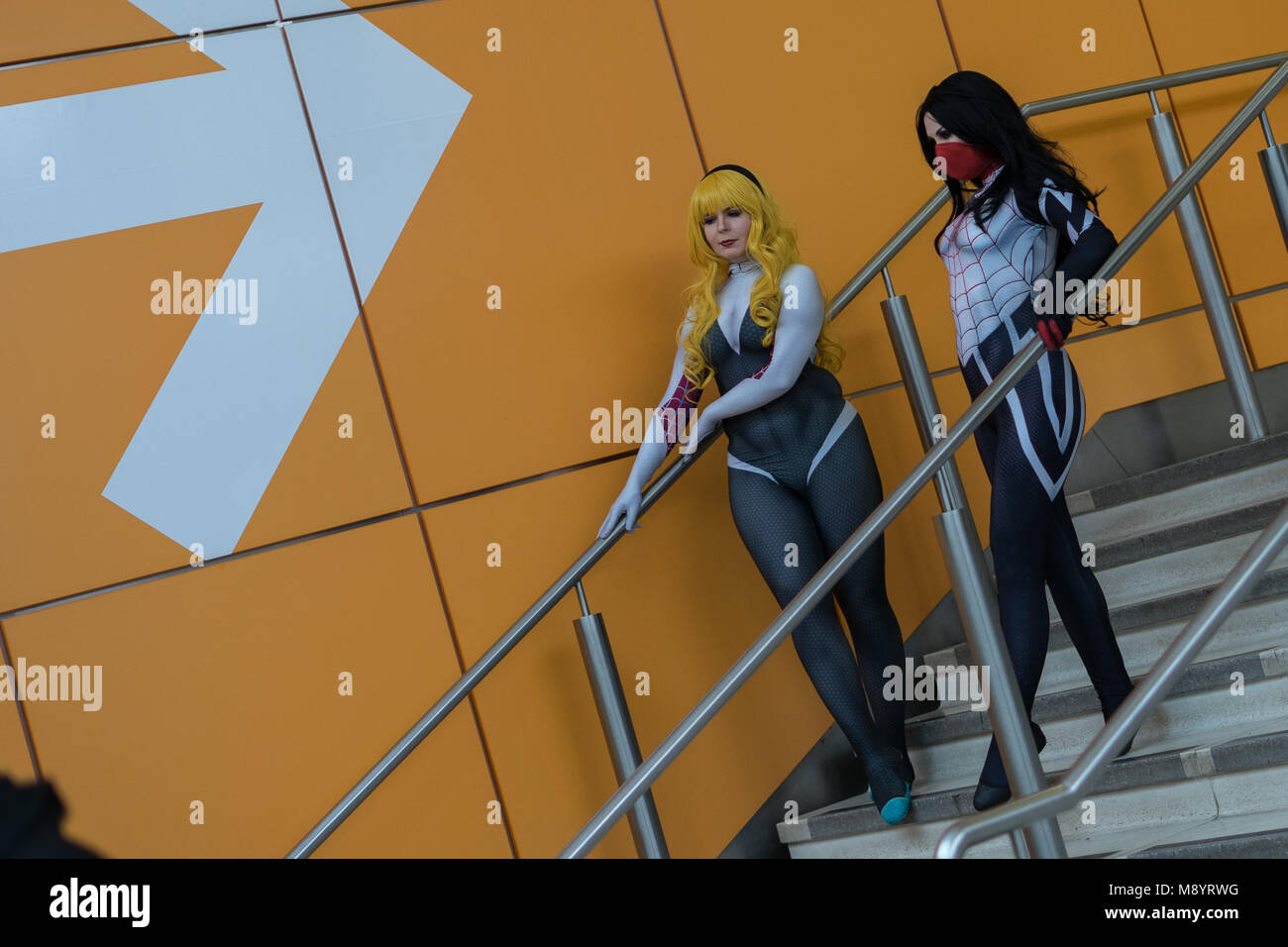 MCM Comic Con Birmingham March 2018 Stock Photo - Alamy