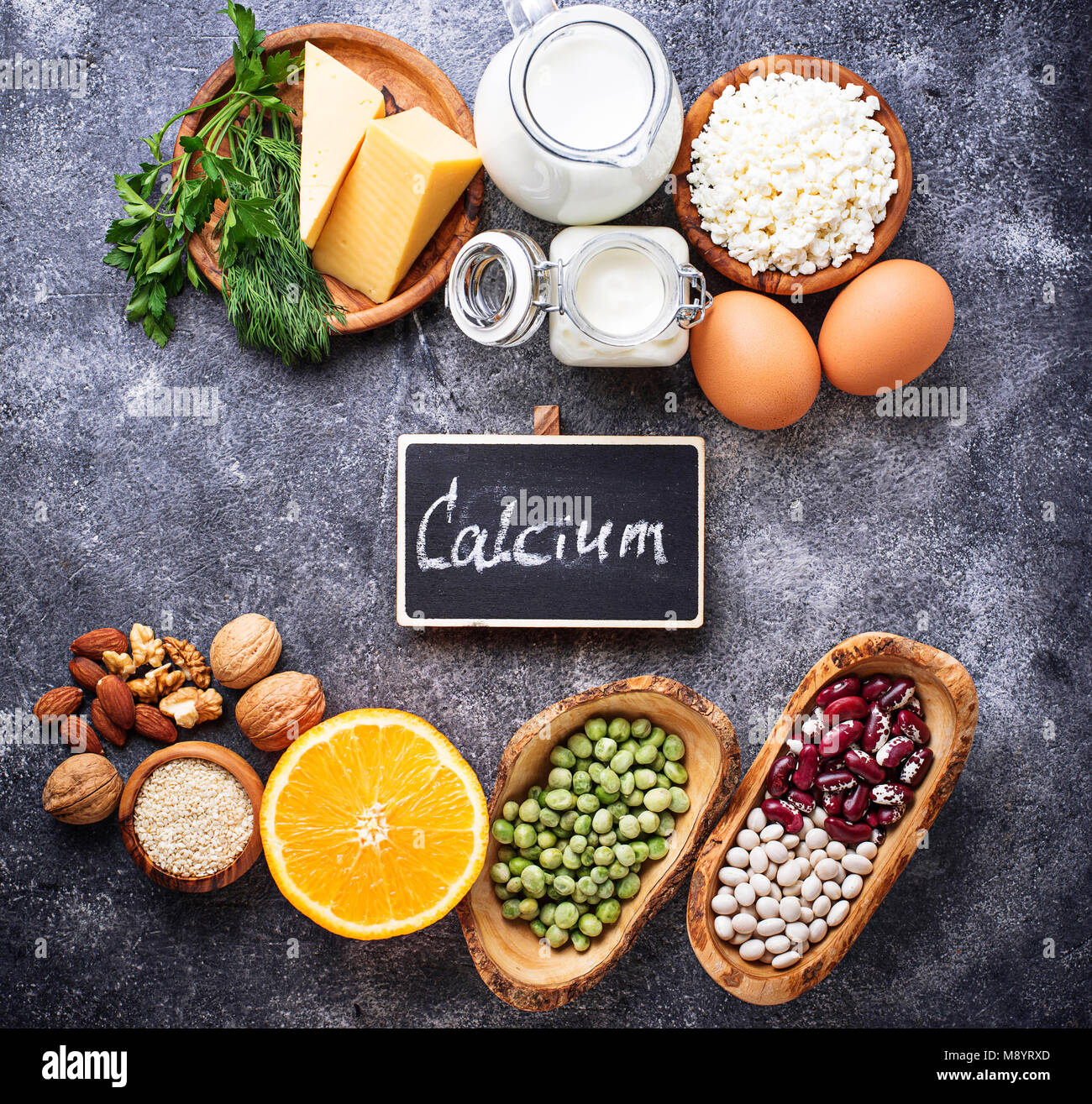Source of calcium dairy product hi-res stock photography and images - Alamy