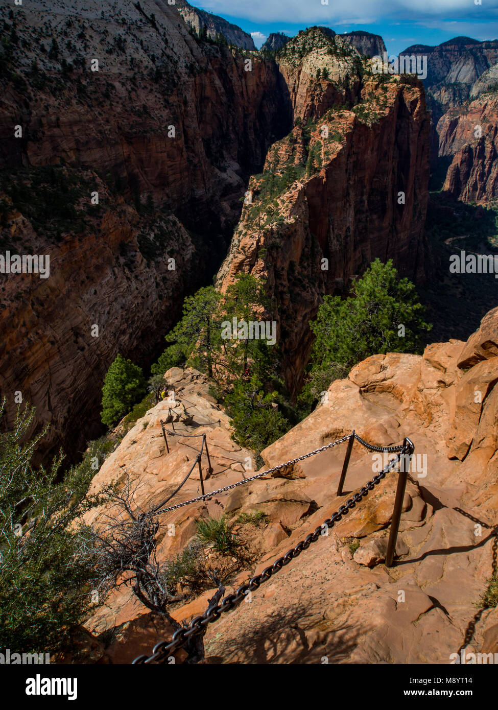 Angels Landing Zion National Park High Resolution Stock Photography and ...