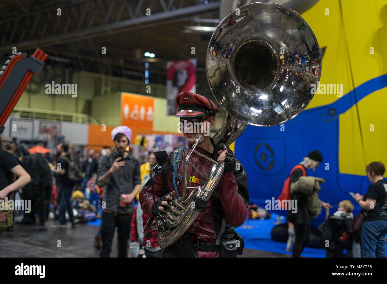 MCM Comic Con Birmingham March 2018 Stock Photo - Alamy