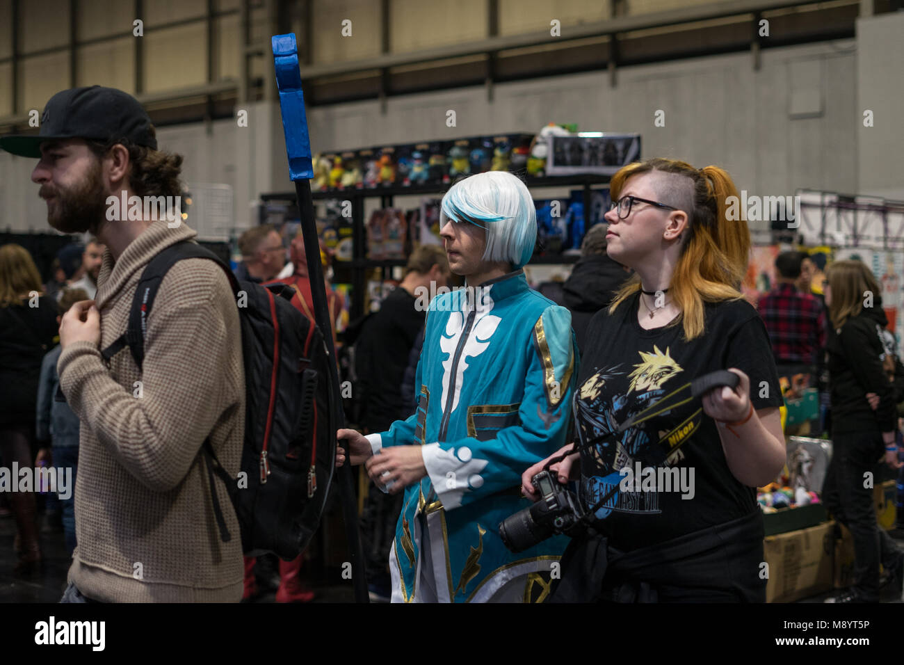 MCM Comic Con Birmingham March 2018 Stock Photo - Alamy