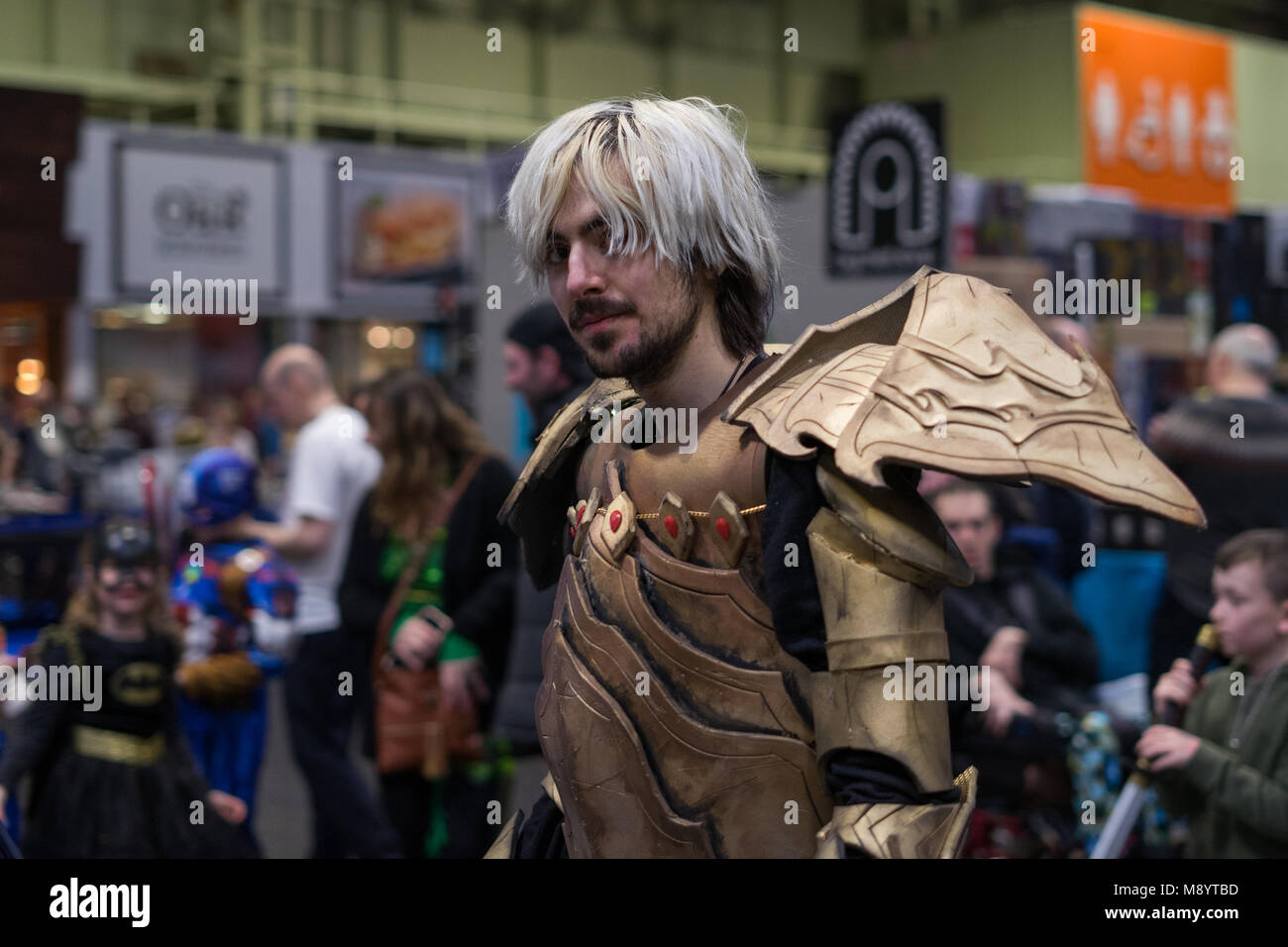 MCM Comic Con Birmingham March 2018 Stock Photo - Alamy