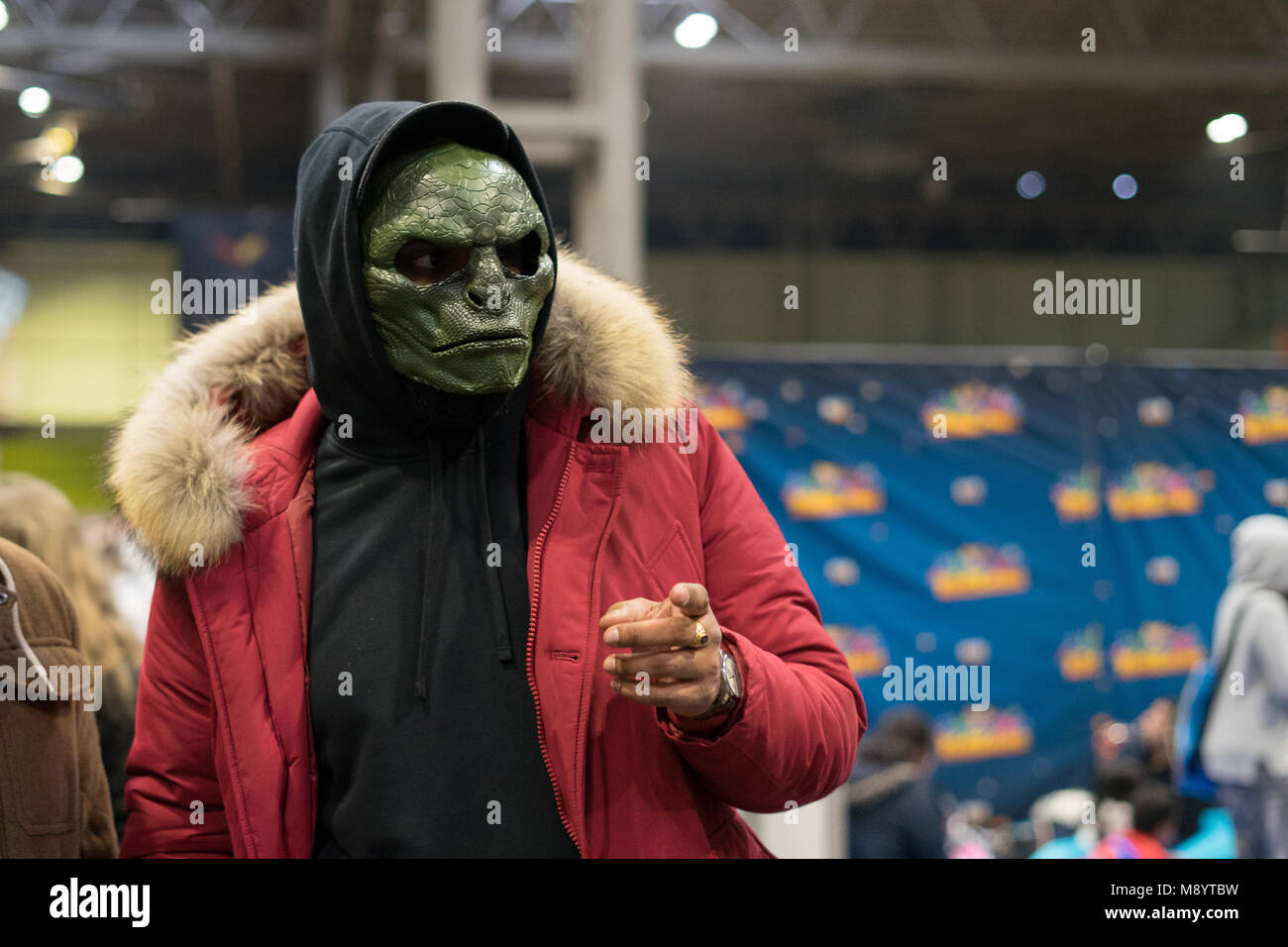MCM Comic Con Birmingham March 2018 Stock Photo - Alamy