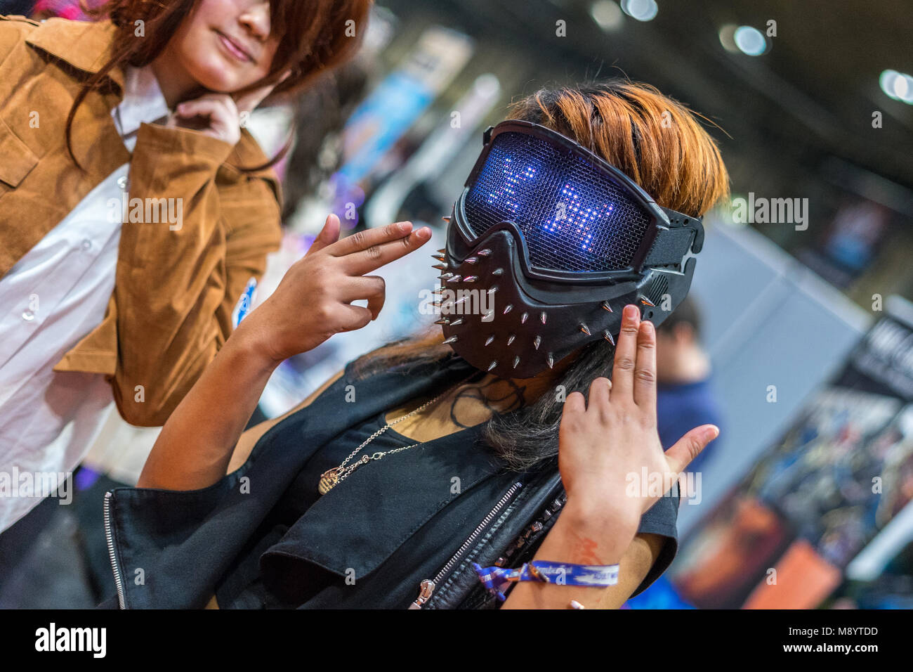 MCM Comic Con Birmingham March 2018 Stock Photo - Alamy