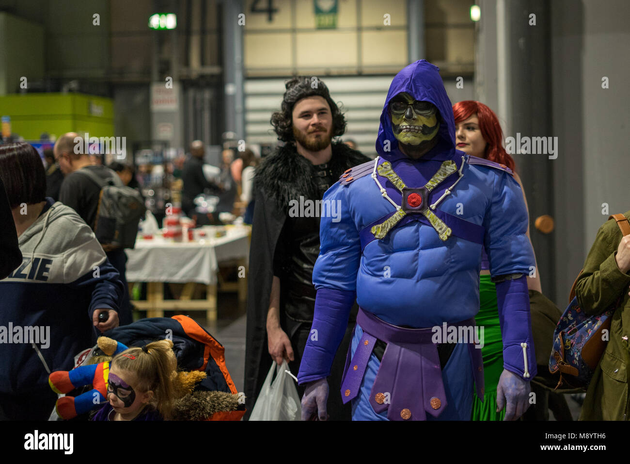 MCM Comic Con Birmingham March 2018 Stock Photo - Alamy