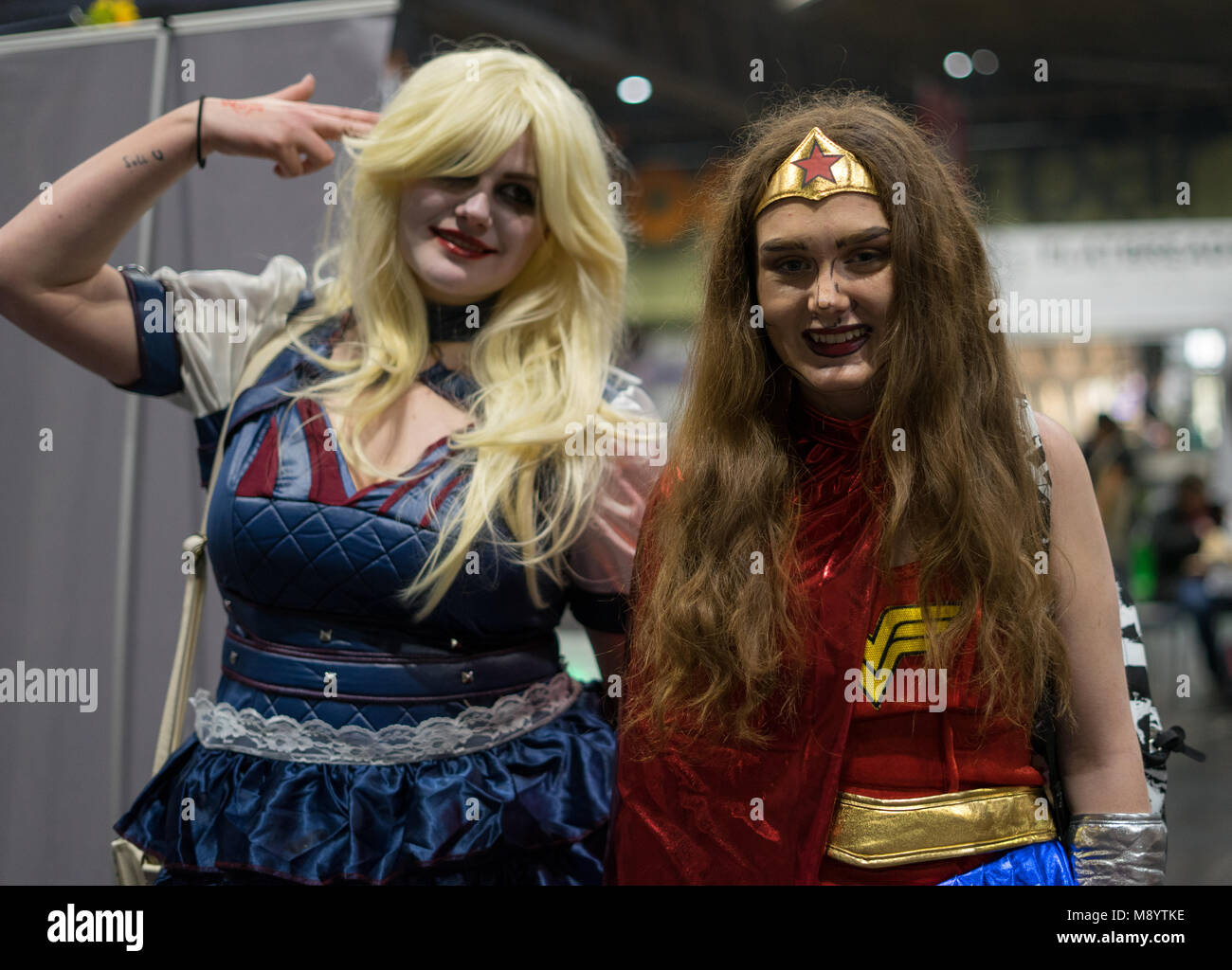 MCM Comic Con Birmingham March 2018 Stock Photo - Alamy