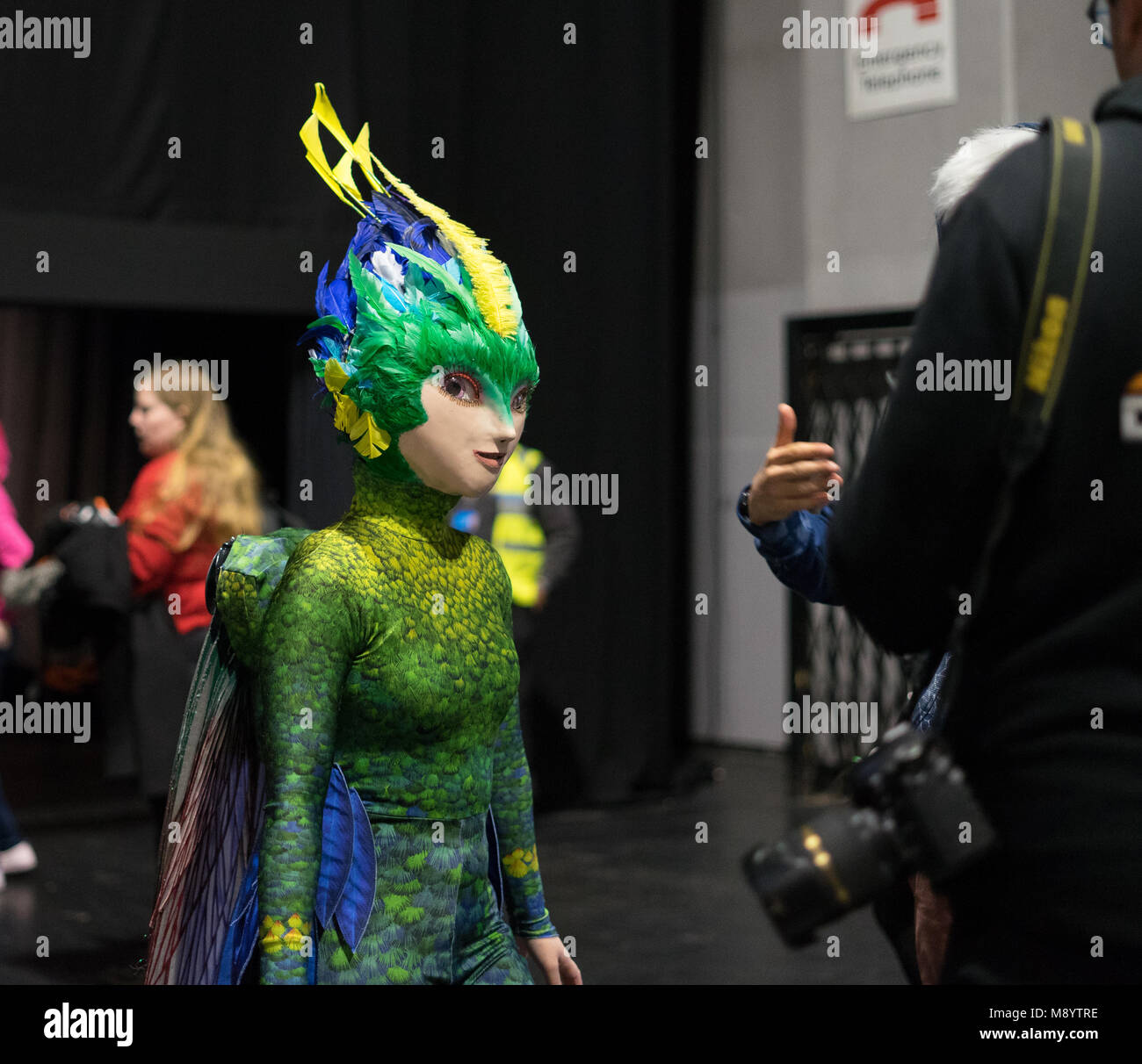 MCM Comic Con Birmingham March 2018 Stock Photo - Alamy