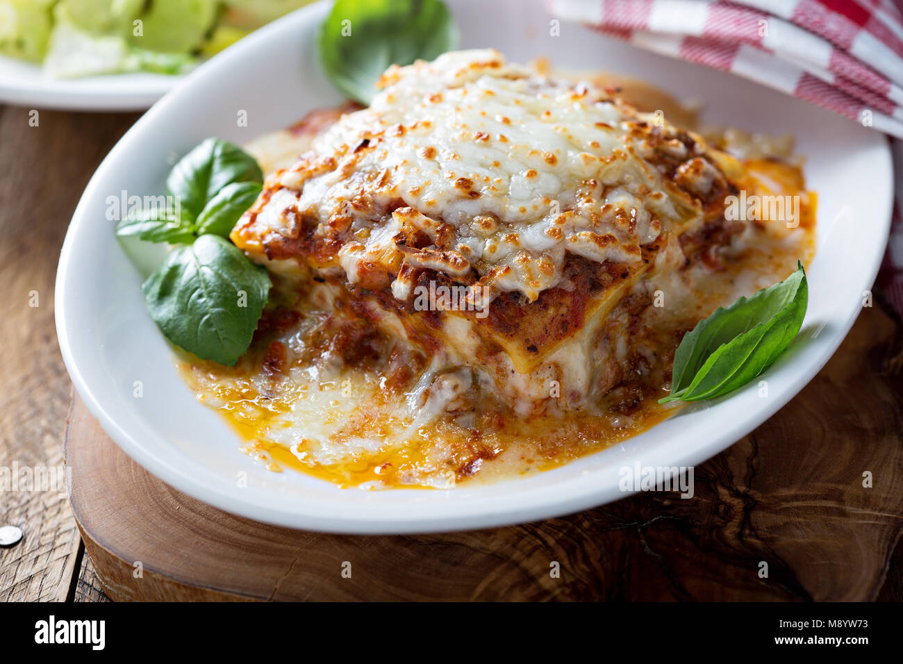Traditional lasagna hi-res stock photography and images - Alamy