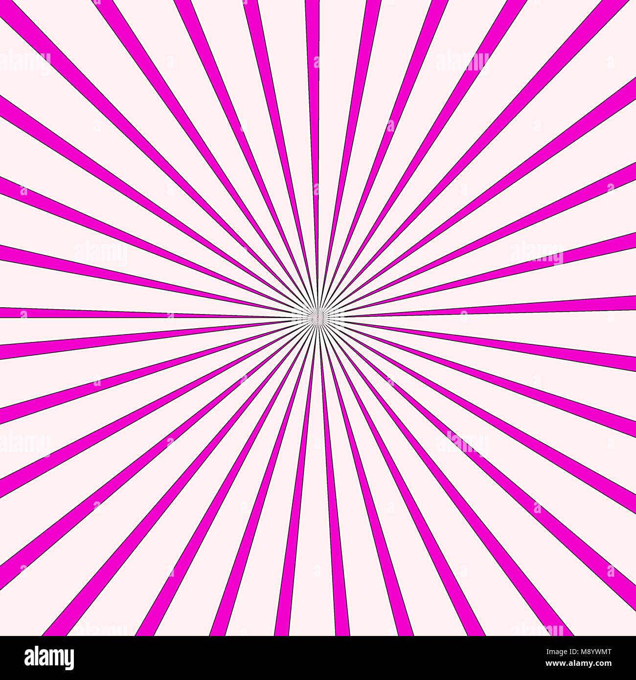Pink and white rays pattern background Stock Photo - Alamy