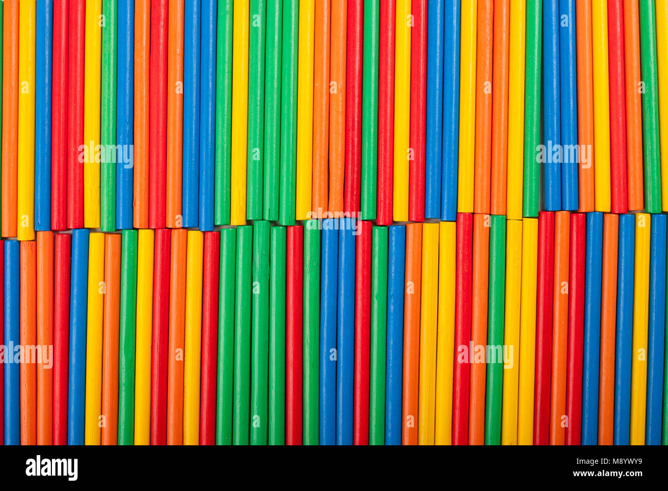 Colored sticks background texture Stock Photo - Alamy