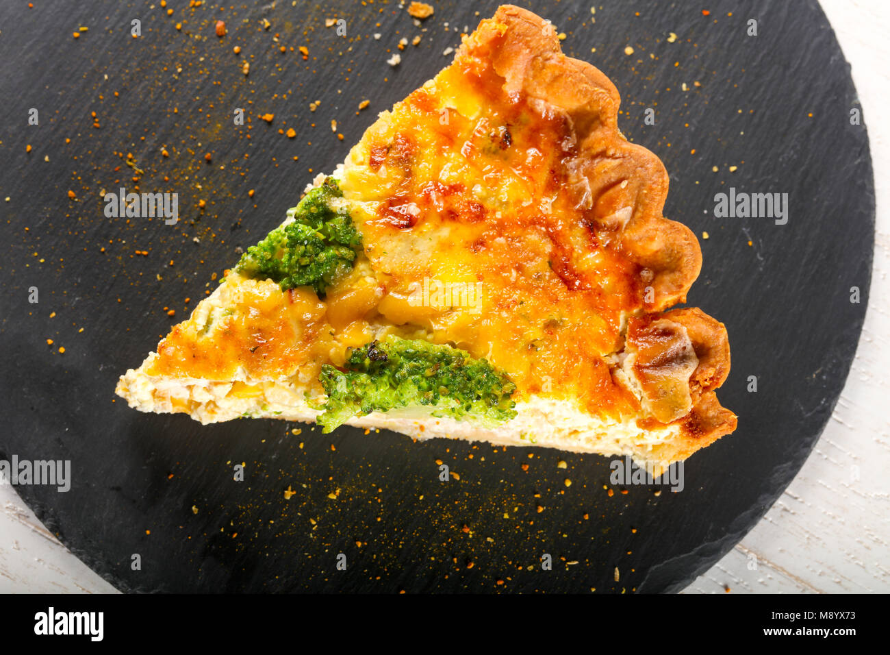 Traditional Russian kish pie Stock Photo - Alamy