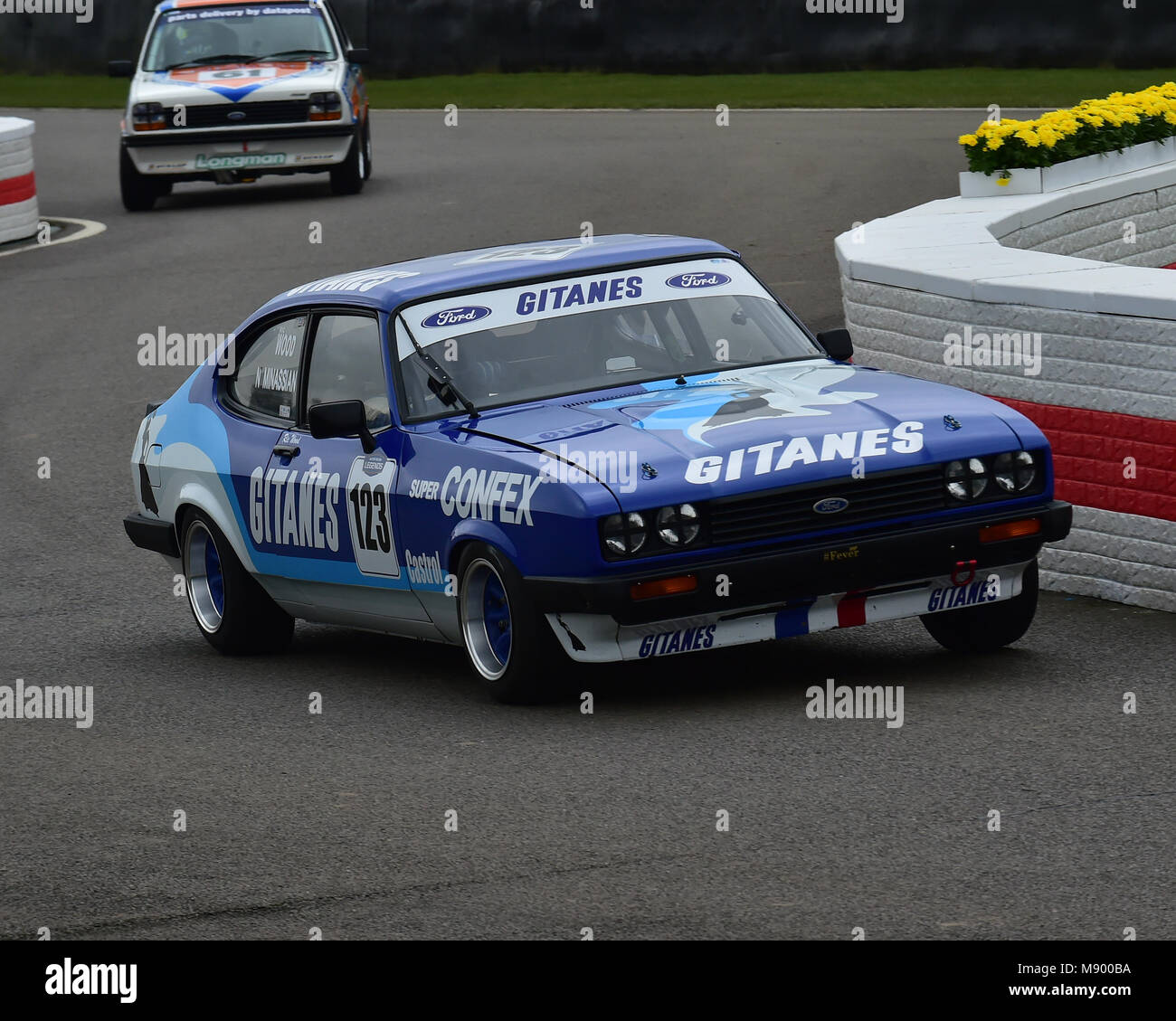 Ric Wood, Nicolas Minassian, Ford Capri III 3 litre S, Gerry Marshall ...