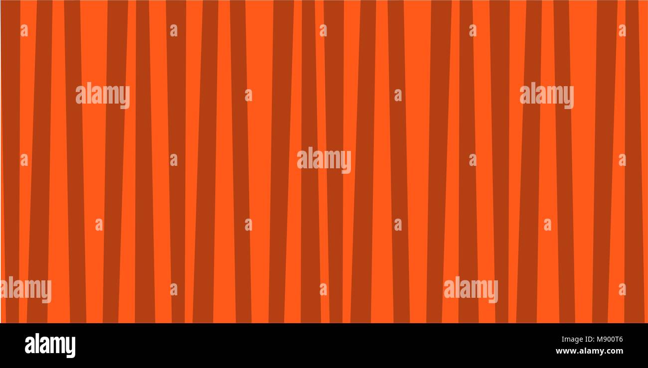 Abstract vertical striped pattern. Orange and black print. Background ...