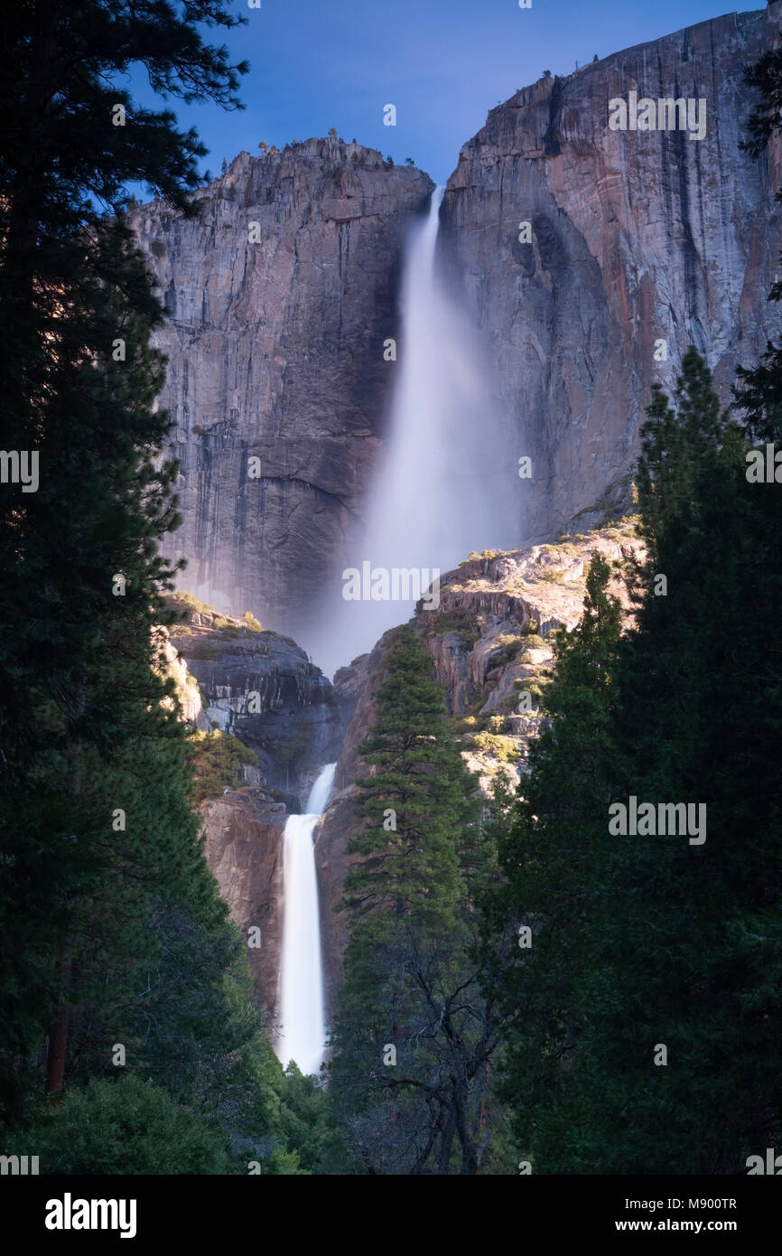 Yosemite falls is the highest waterfall in yosemite national park hi ...
