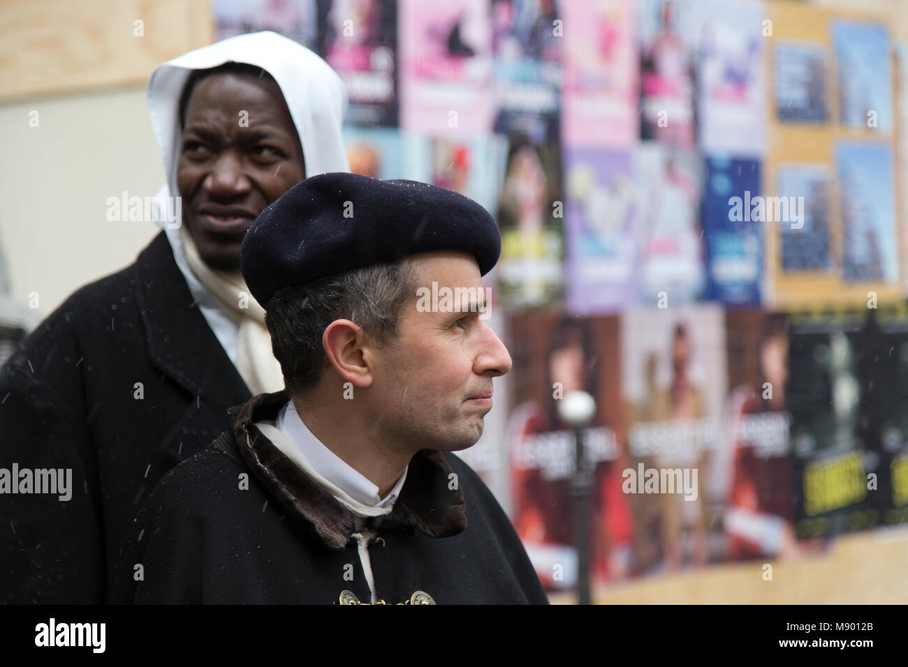 French Priest in Paris France Stock Photo - Alamy