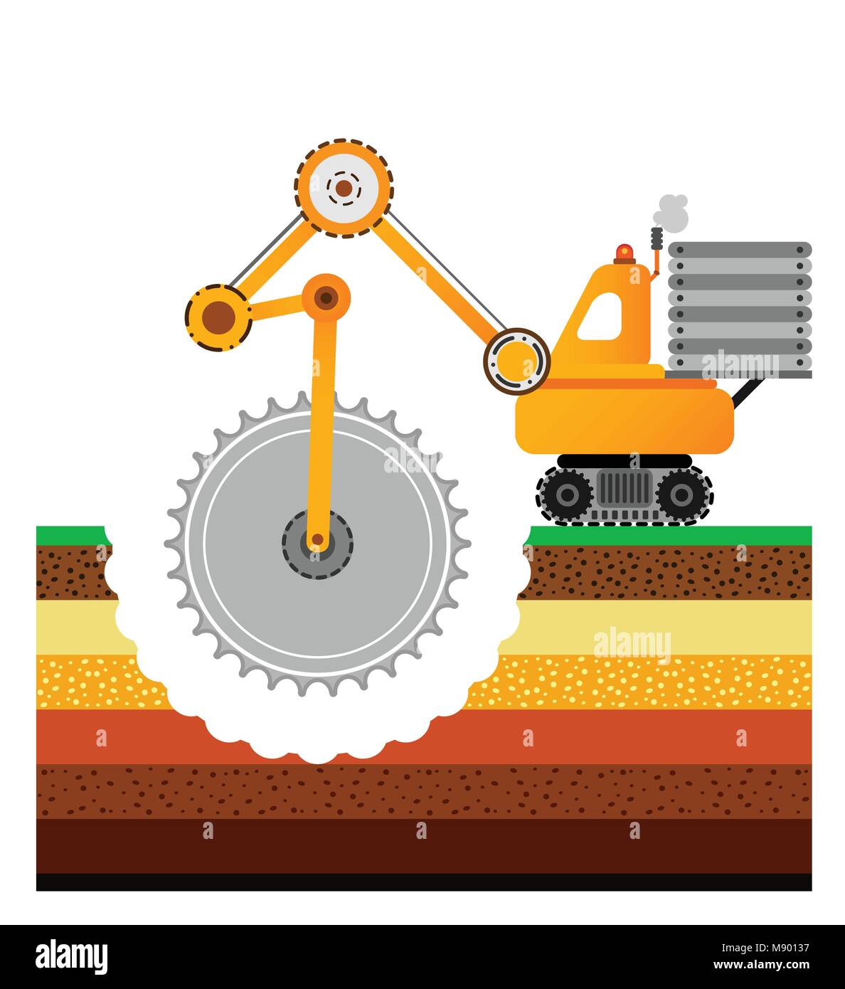 Heavy layers Stock Vector Images - Alamy