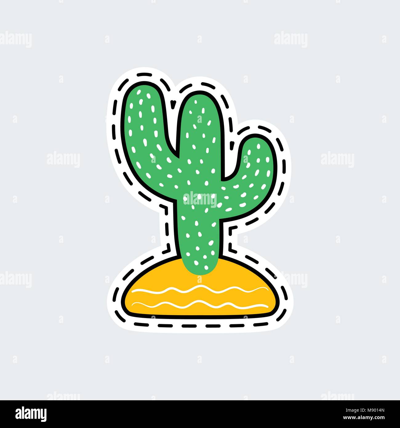 Cacti in Stock Vector Images - Alamy