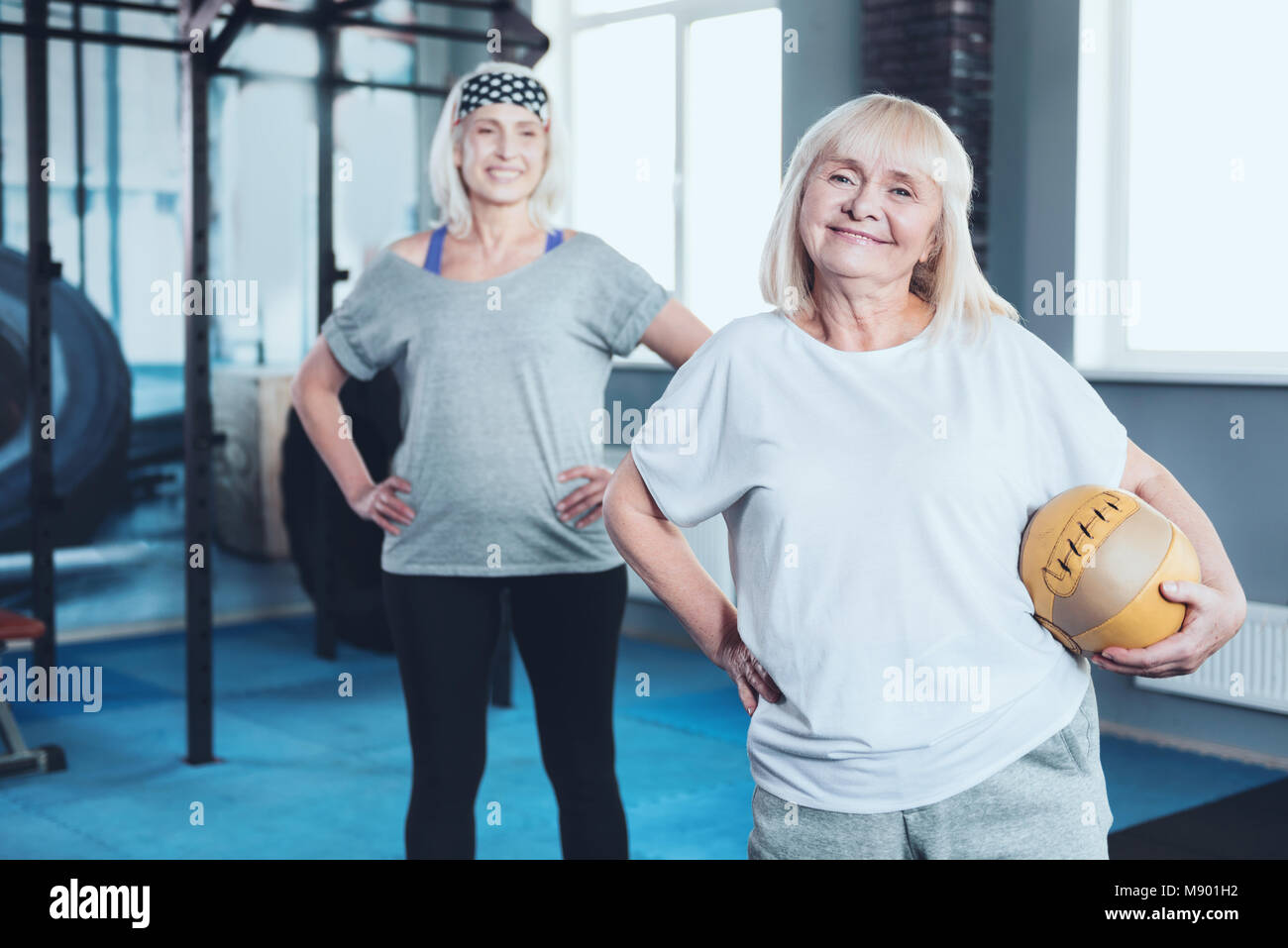 Strong older women hi-res stock photography and images - Alamy