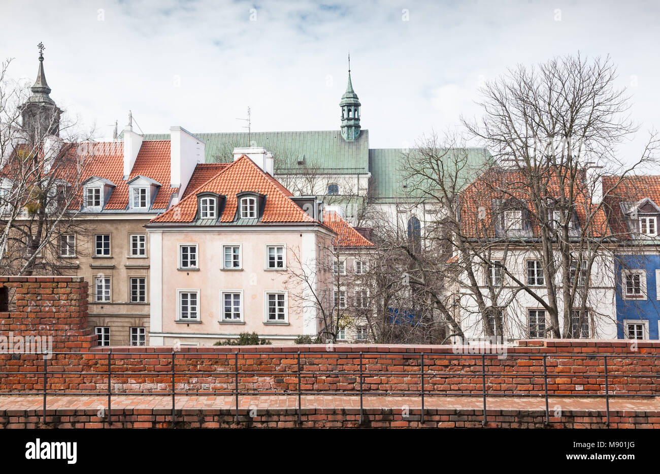Panorama warsaw downtown old town hi-res stock photography and images ...