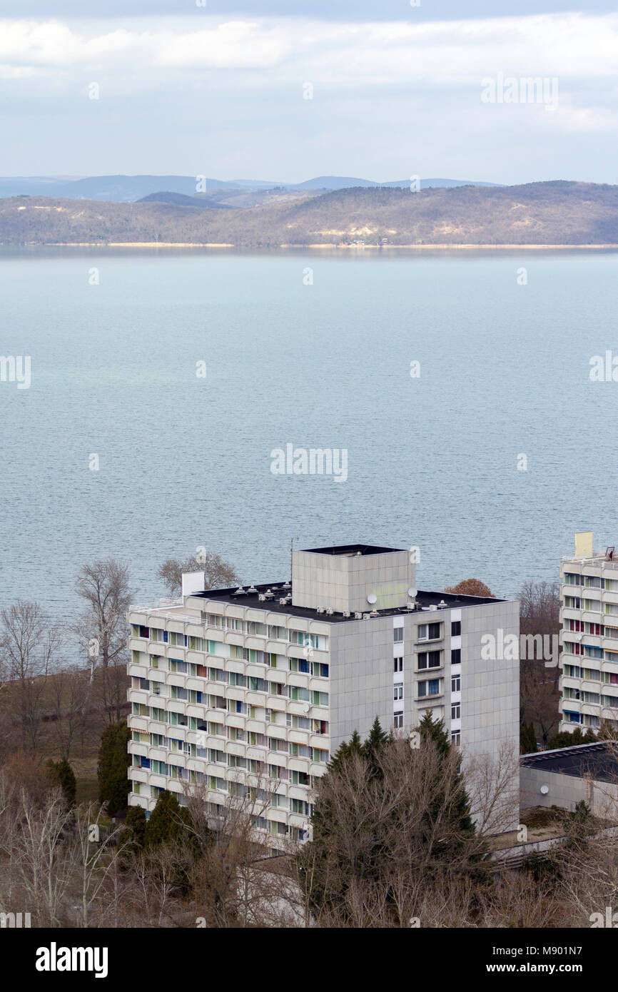 Lake Balaton view from Balatonfoldvar, Hungary Stock Photo - Alamy