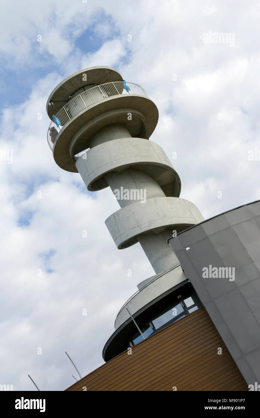 Lookout tower and museum in Balatonfoldvar, Hungary Stock Photo - Alamy