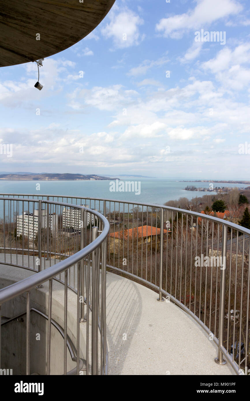 Lake Balaton view from Balatonfoldvar, Hungary Stock Photo - Alamy