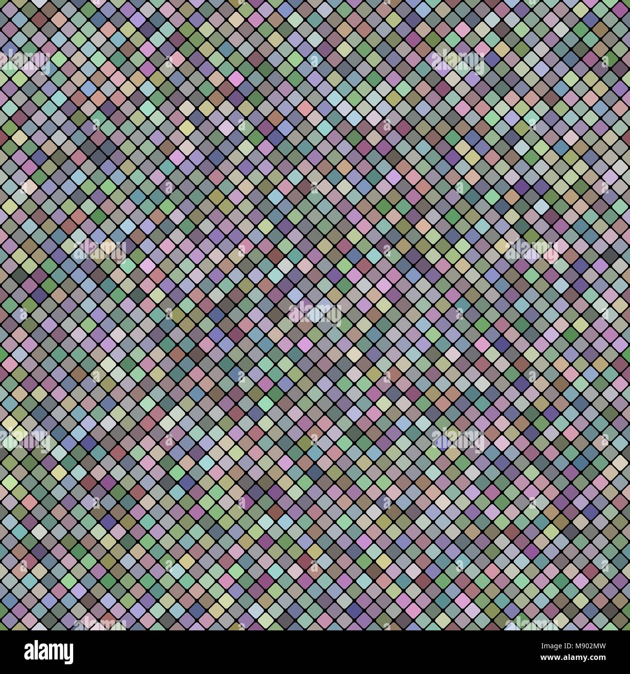 Geometric Rounded Square Pattern Background Repeatable Illustration Stock Vector Image And Art