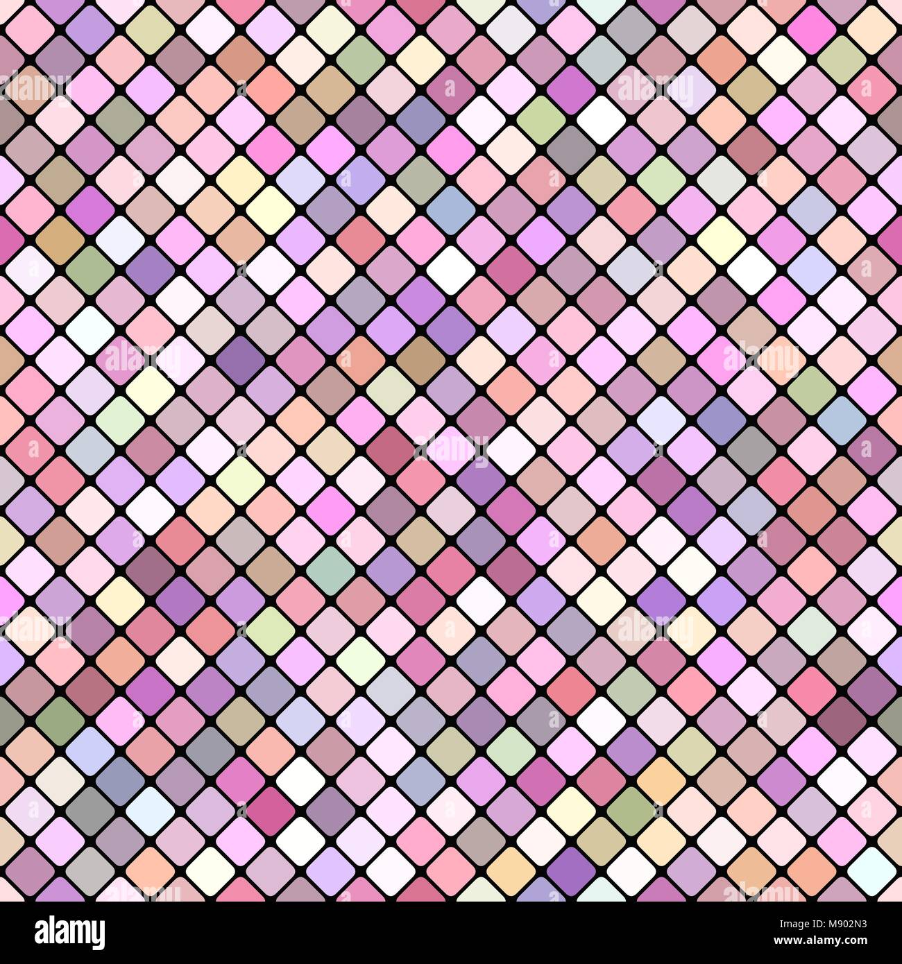 Pink seamless diagonal square pattern background design - vector ...