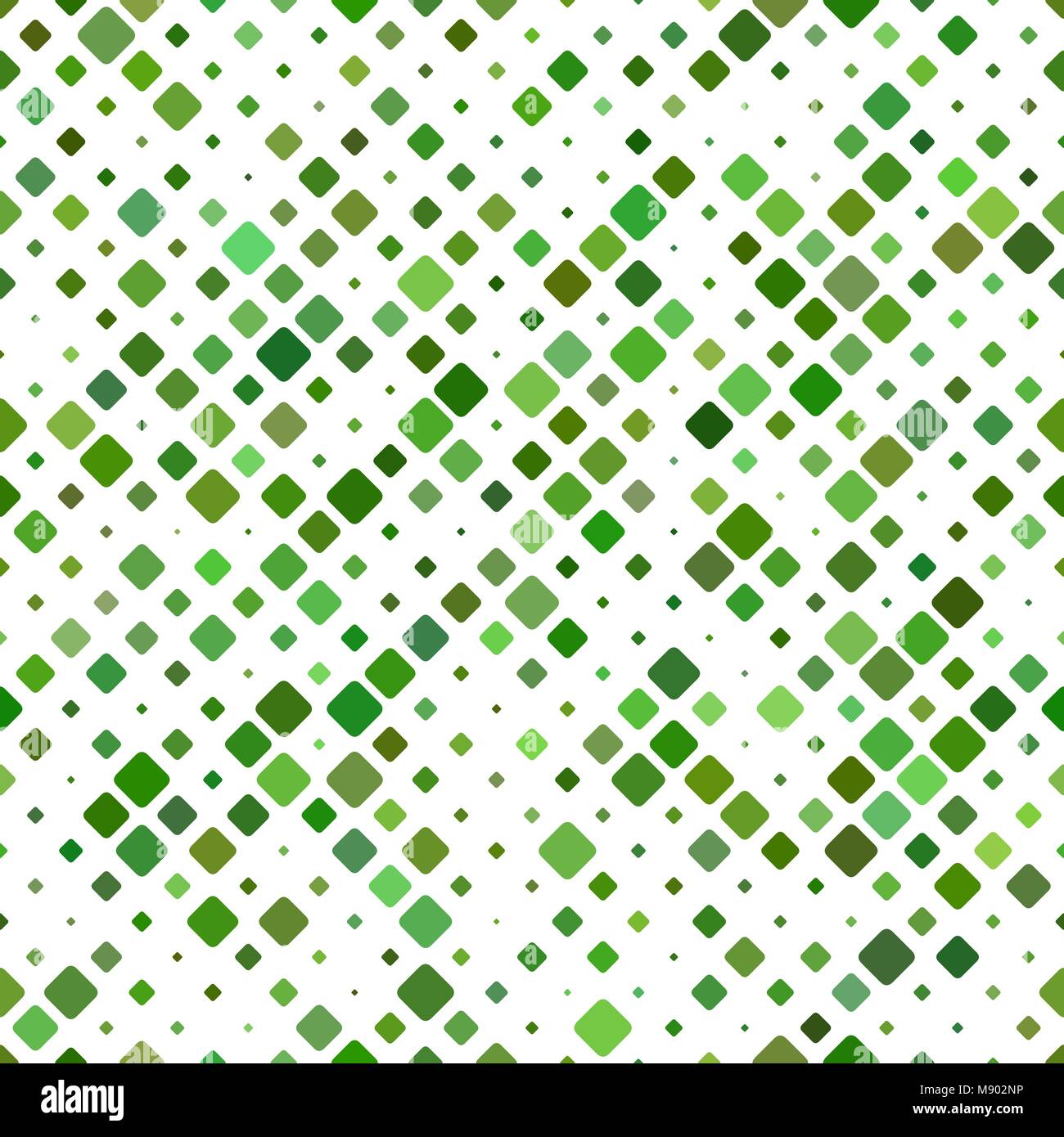 Geometrical Rounded Square Pattern Vector Tile Mosaic Background