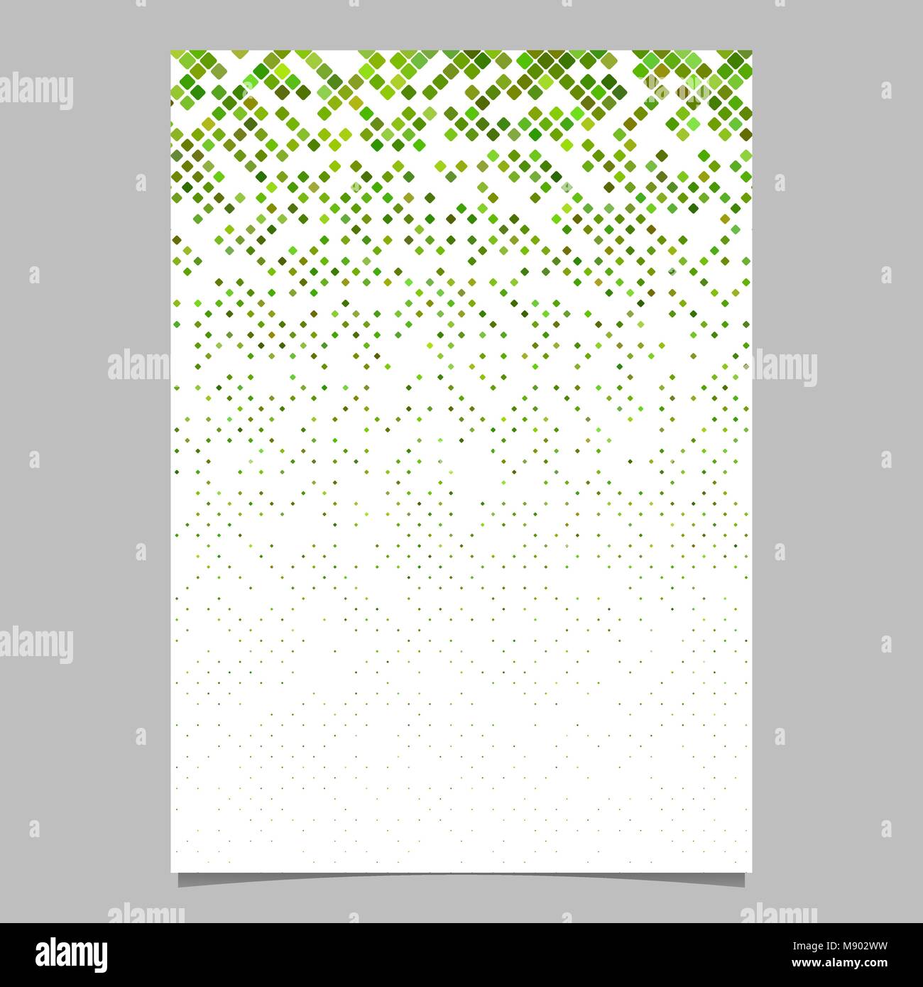 Square pattern flyer design - tile mosaic document background Stock ...