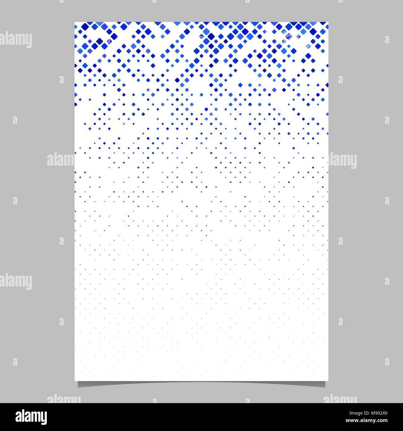 Geometrical Pattern Brochure Template Background Stock Vector Image
