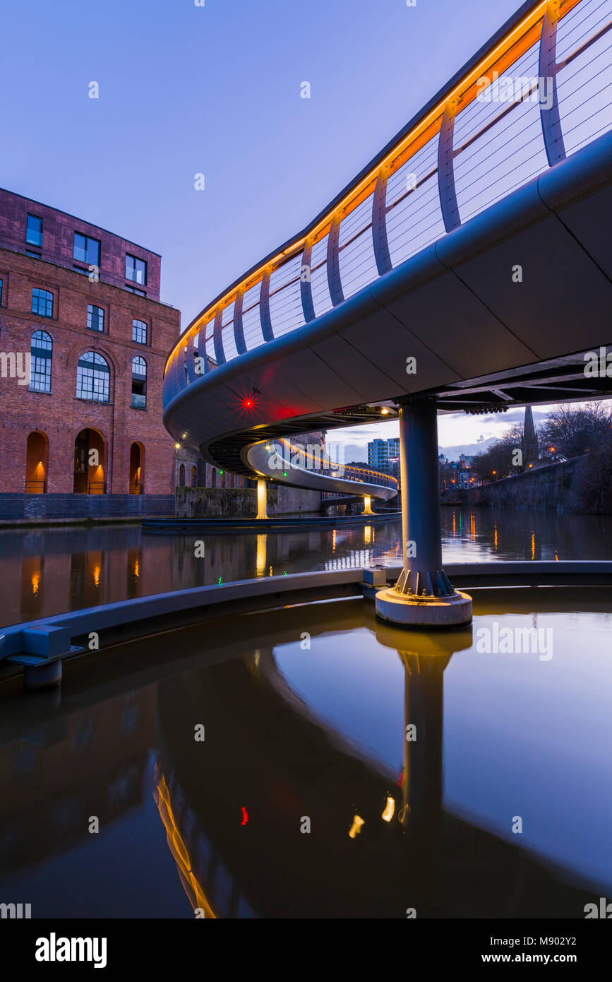 Castle Bridge over the Floating Harbour between Castle Park and Reach ...