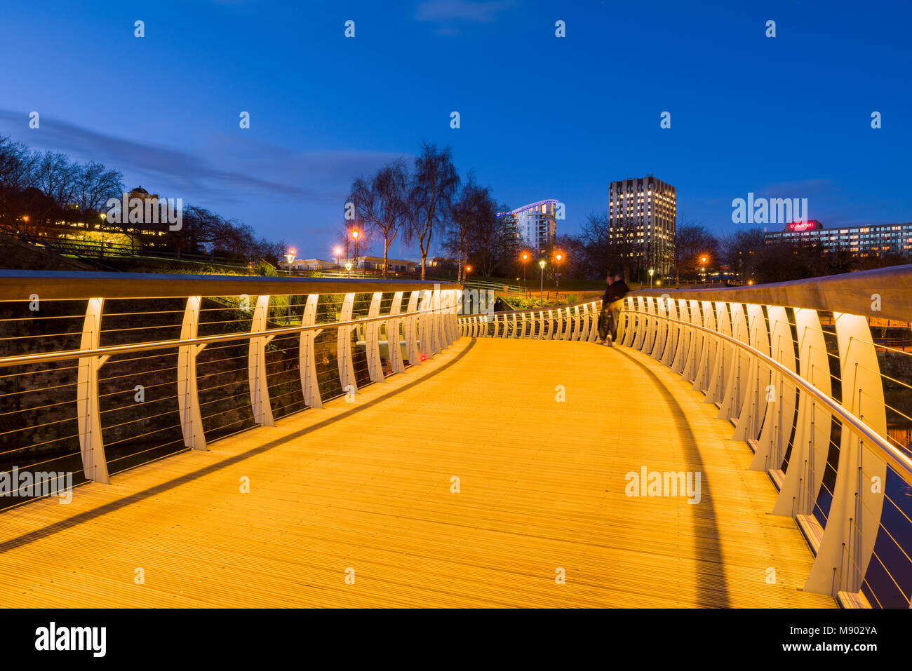 Castle Bridge over the Floating Harbour between Castle Park and Reach ...