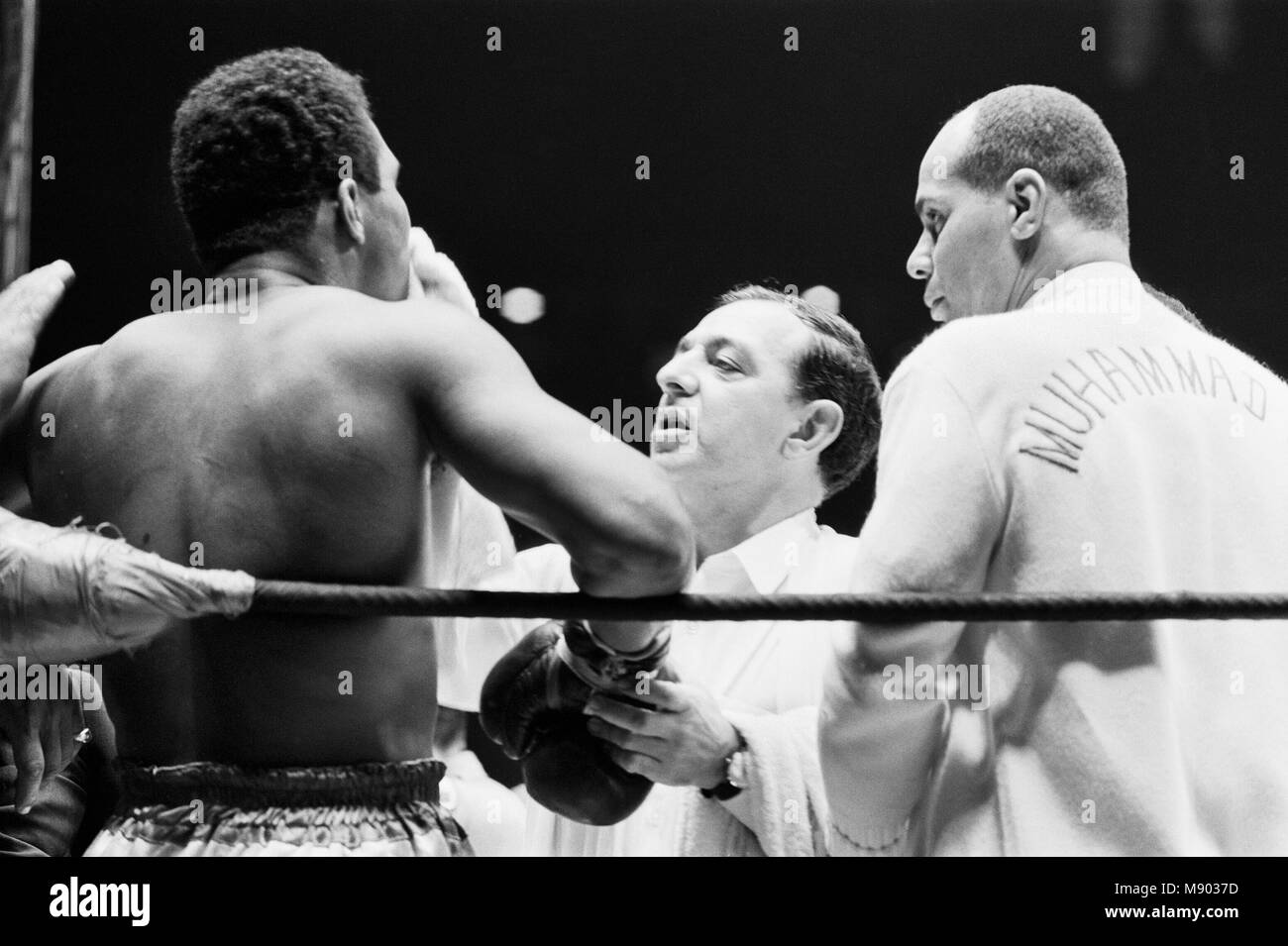 Muhammad Ali and Ernie Terrell met to end the confusion about who was ...