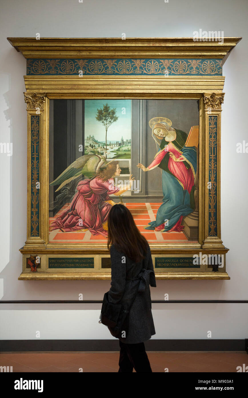 Botticelli Annunciation