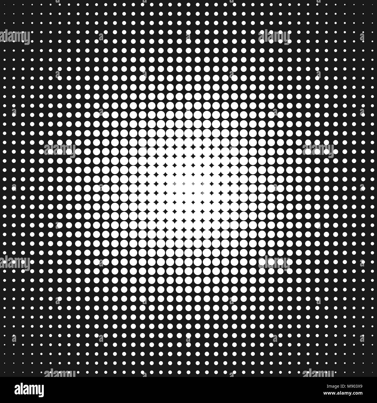 Halftone dot pattern background template - vector graphic Stock Vector ...