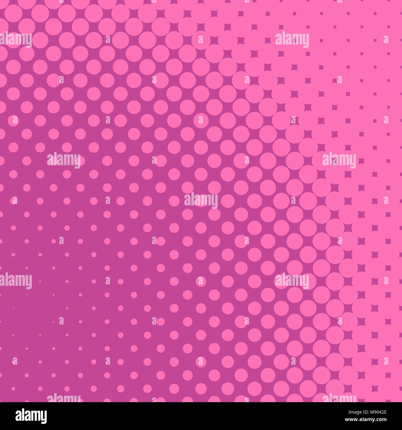 Pink halftone dot background pattern template Stock Vector Image & Art ...