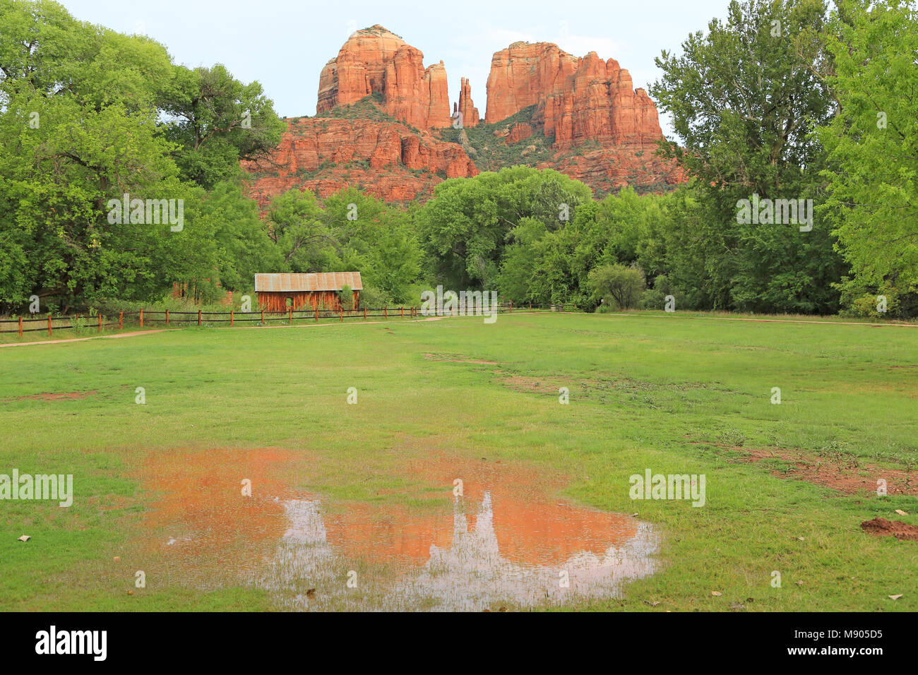 Crescent Moon Ranch - - Sedona, Arizona Stock Photo - Alamy