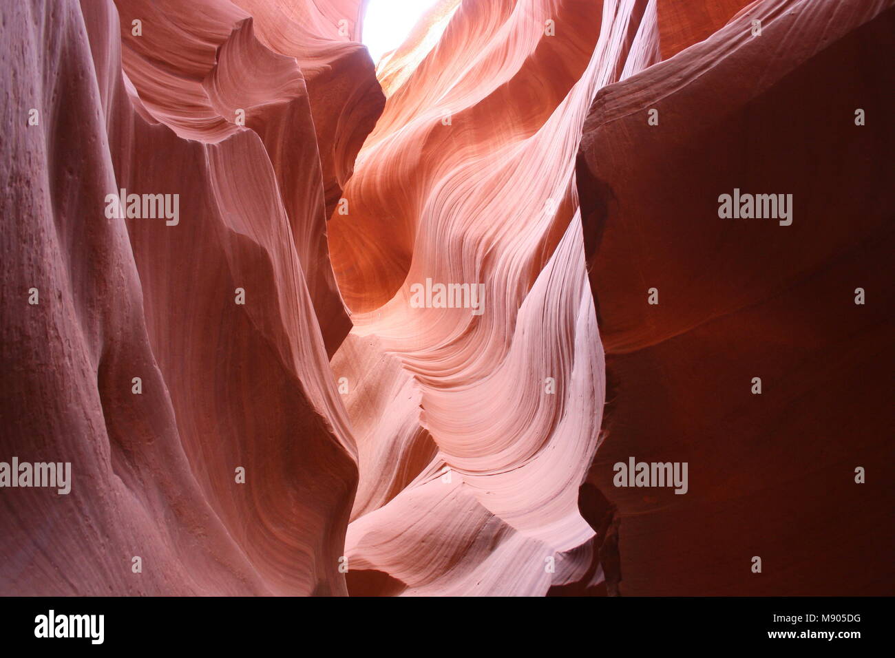Navajo sandstone wall in Antelope Canyon - Arizona Stock Photo - Alamy