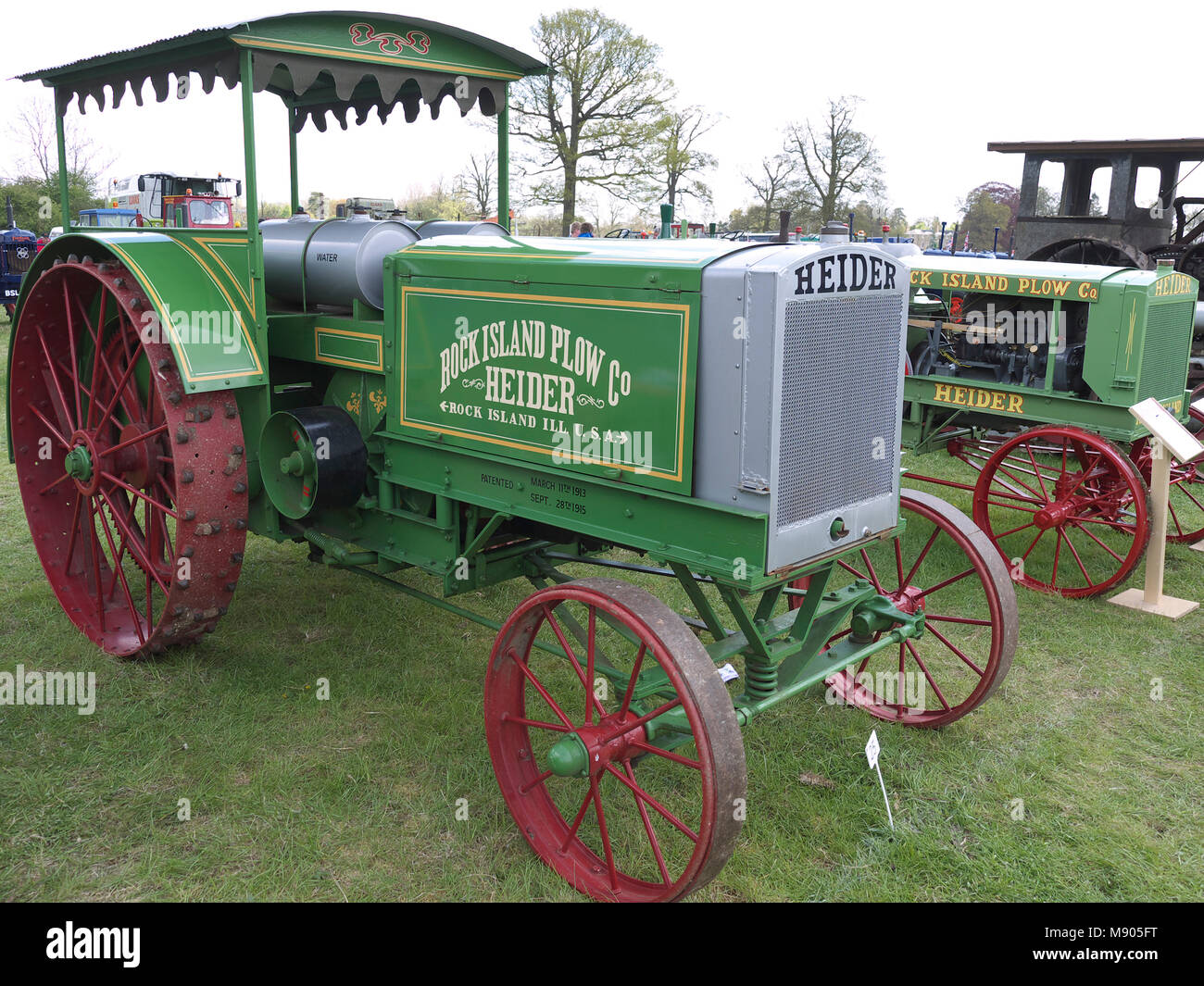 Vintage Heider tractor at Stradsett rally Norfolk Stock Photo - Alamy