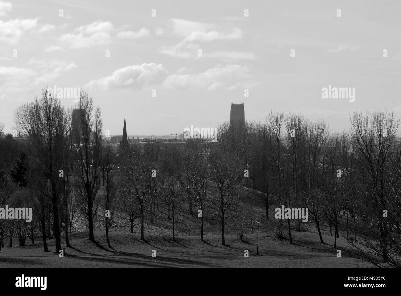 Everton Park views Stock Photo - Alamy