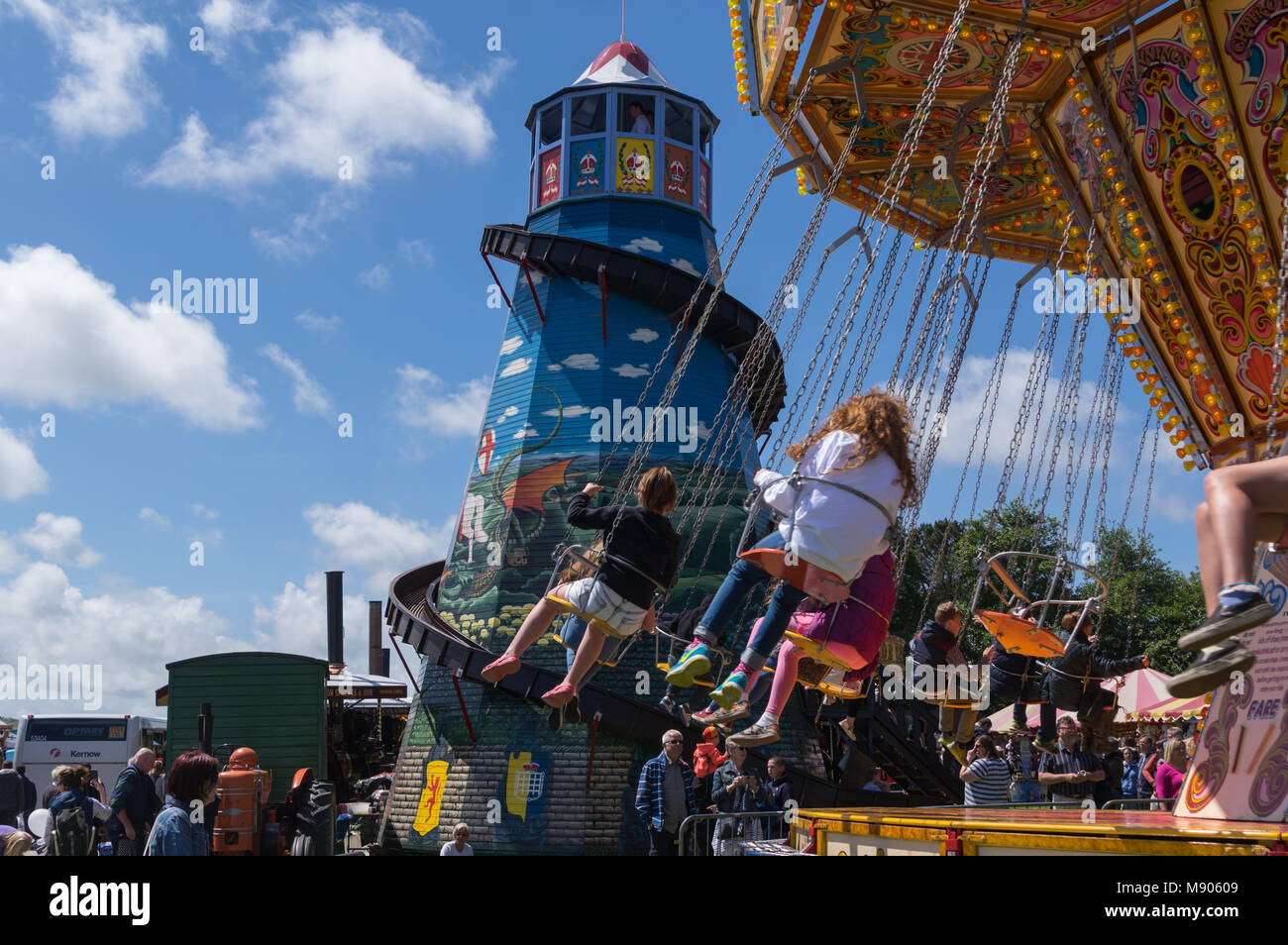 Kids fairground ride hi-res stock photography and images - Alamy