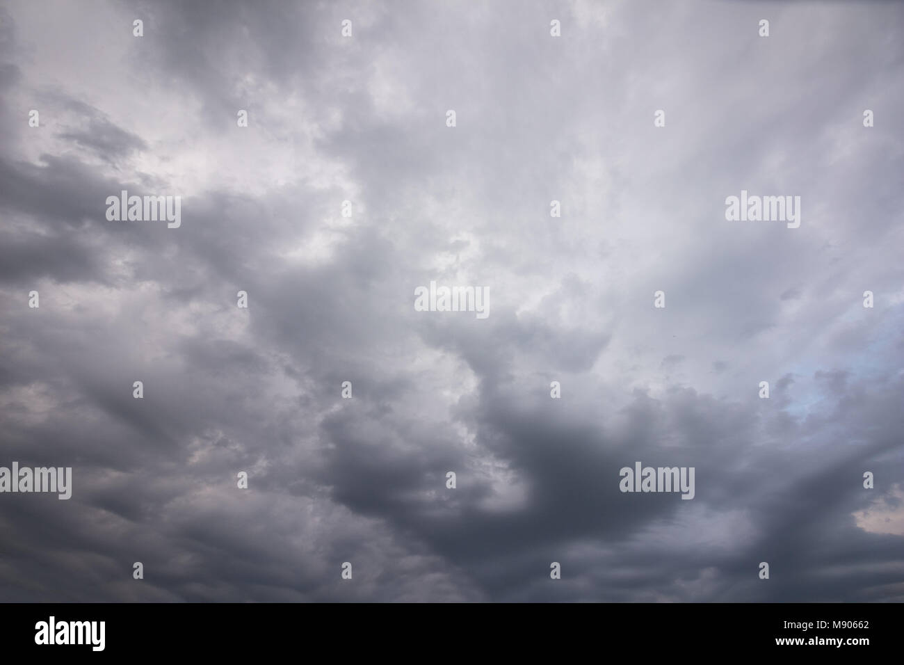 The background of a heavy storm sky with clouds of gray color Stock ...