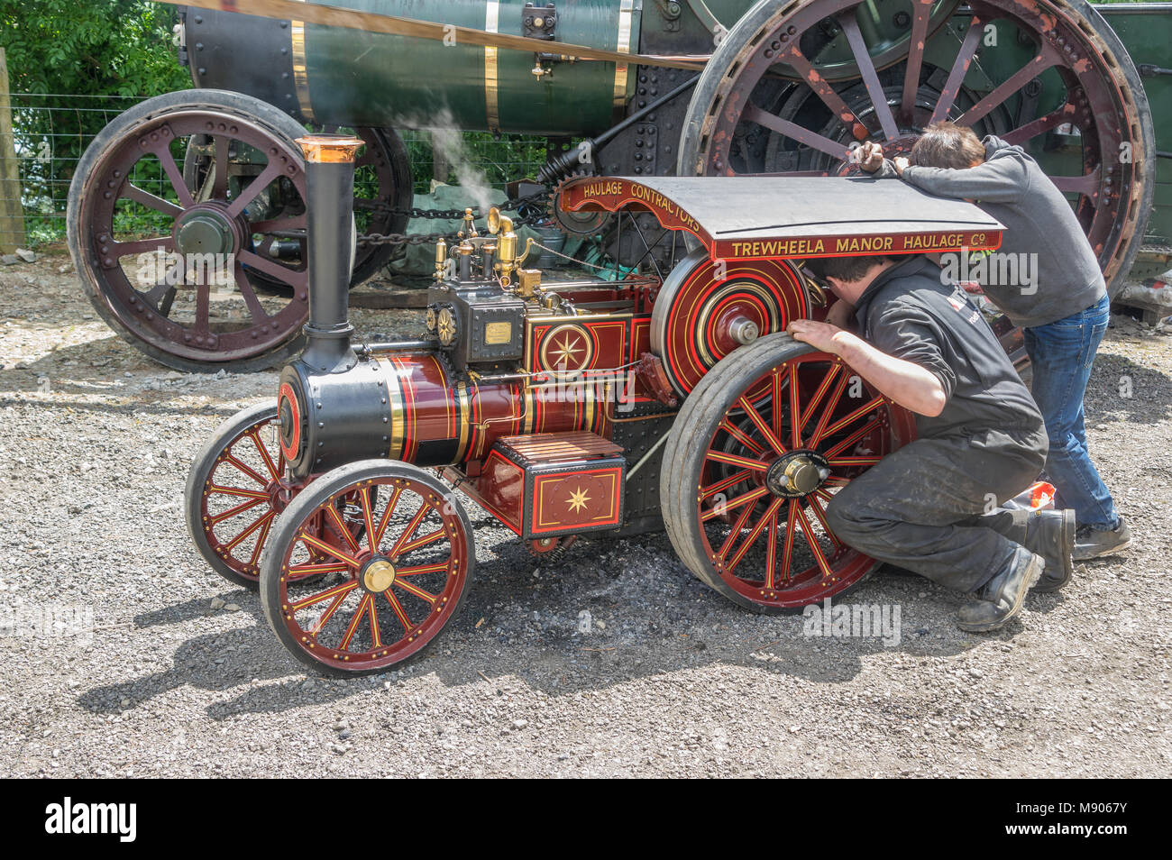 Small steam locomotive hi-res stock photography and images - Alamy