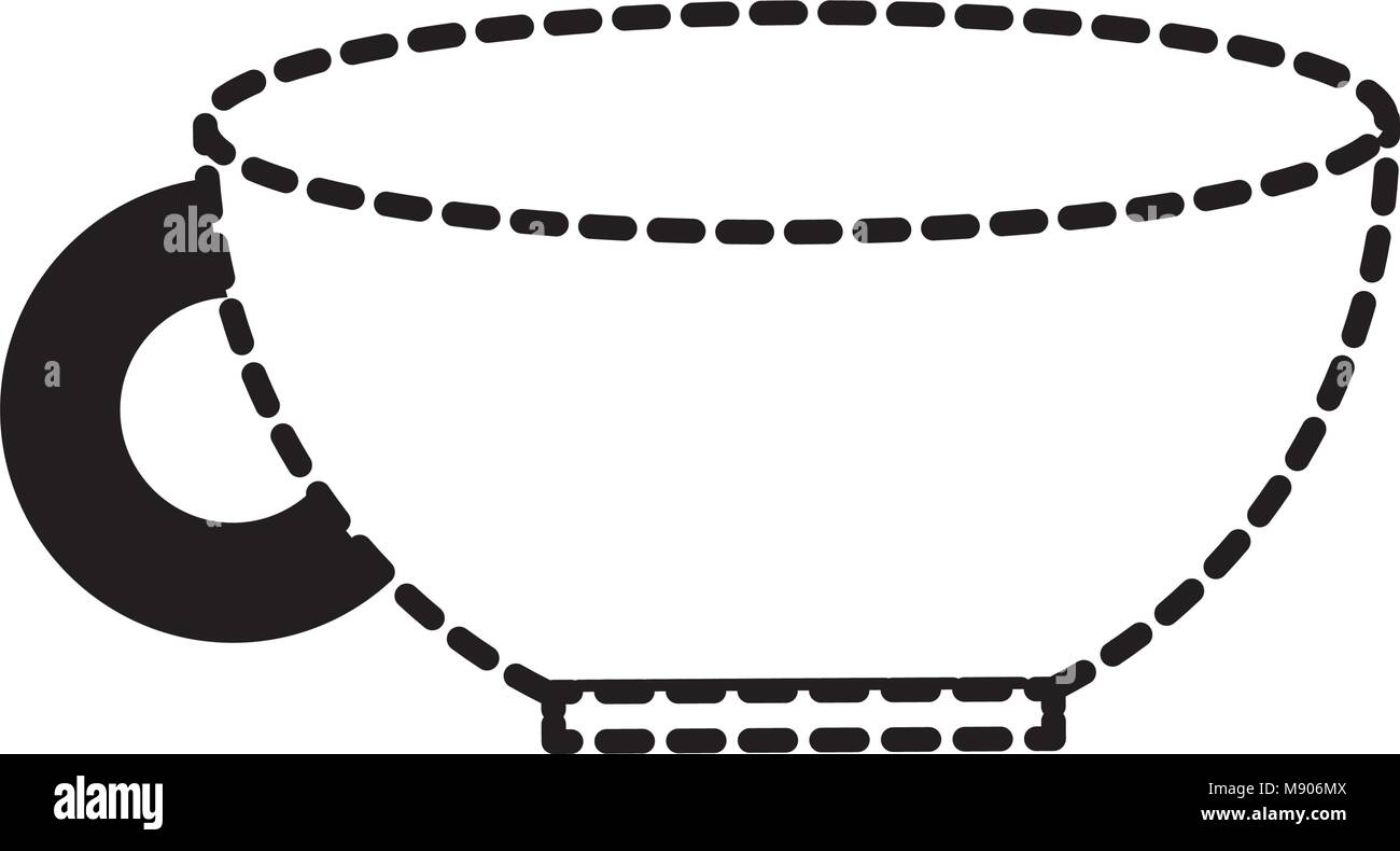 coffee cup ceramic handle image Stock Vector Image & Art - Alamy