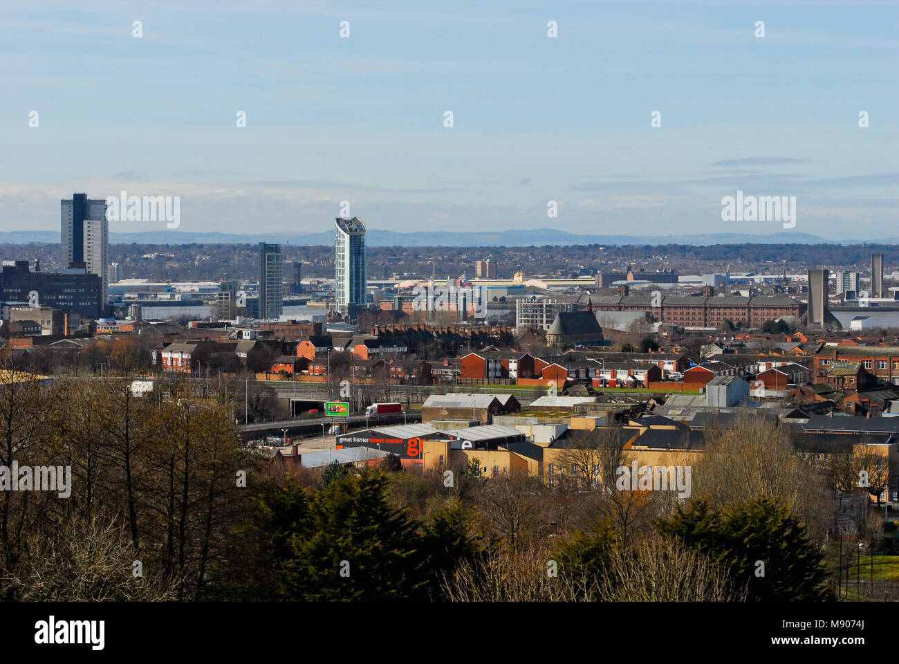 Everton Park views Stock Photo - Alamy