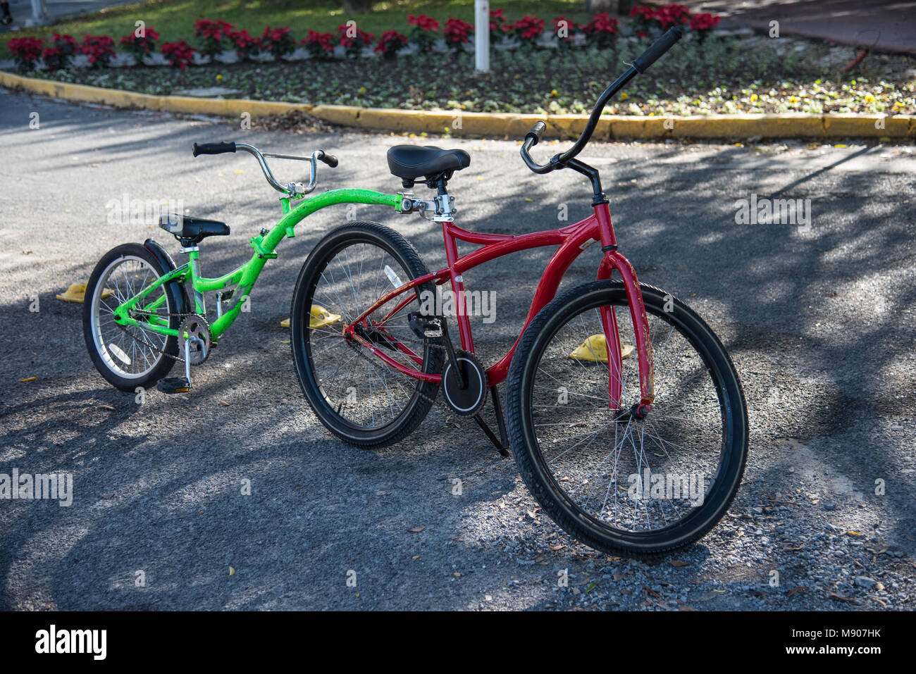 Double bicycle hi-res stock photography and images - Alamy