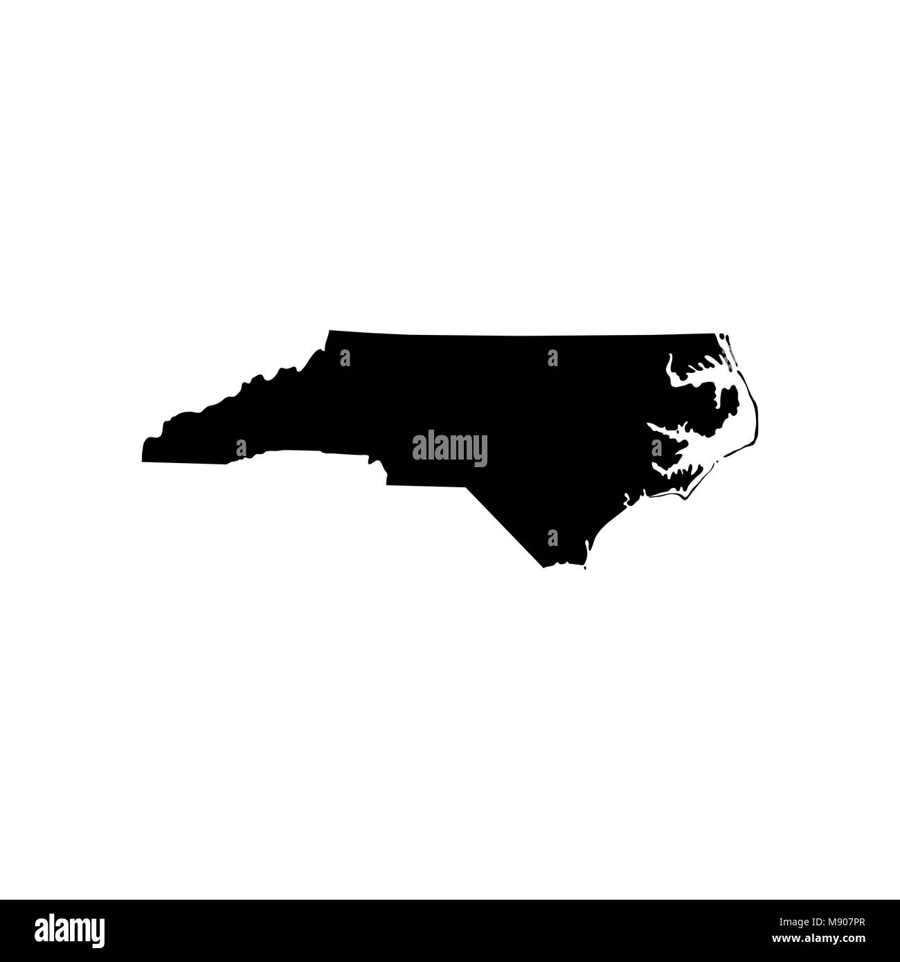 Vector us map states Black and White Stock Photos & Images - Alamy