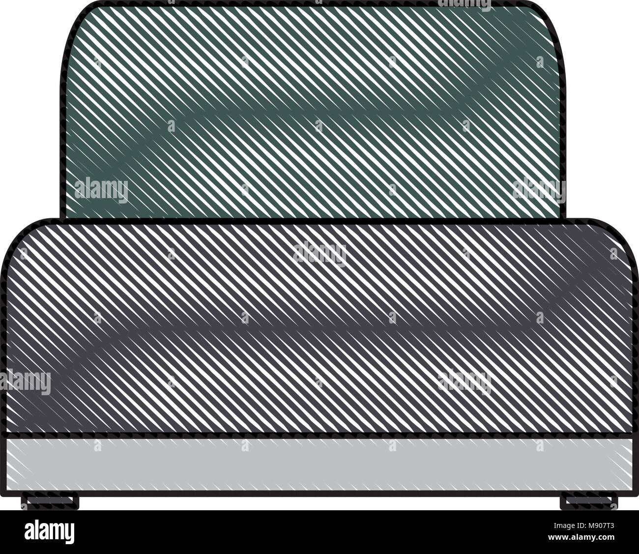 sofa chair soft texture furniture image Stock Vector Image & Art - Alamy